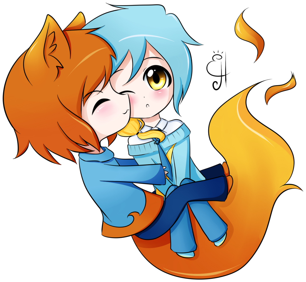 Download Firefox Drawing Anime Banner Black And White Download - Fire ...