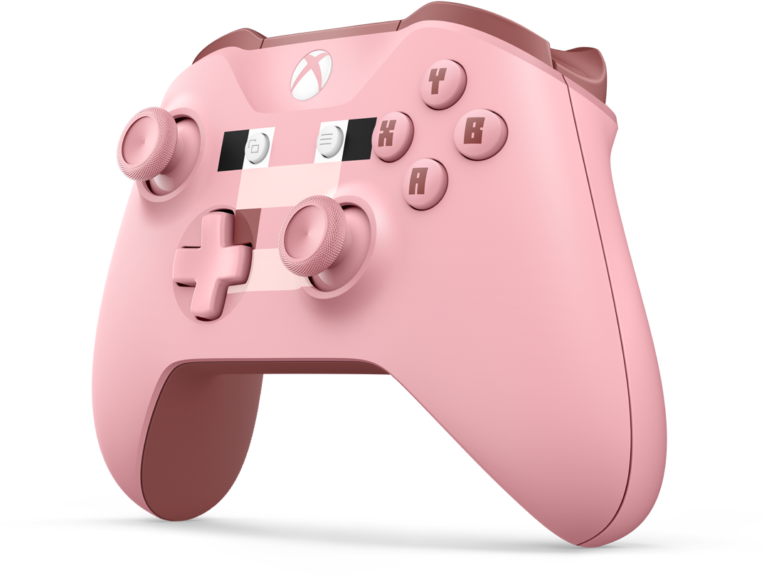 Download 20 Aug - Minecraft Pig Xbox Controller - Full Size PNG Image ...