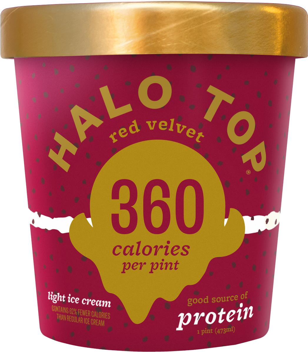 Download Halo Top Red Velvet Ice Cream, 1 Pint - Halo Top Red Velvet ...