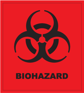Download Transparent Biohazard Logo Vector - Biohazard Sticker - PNGkit