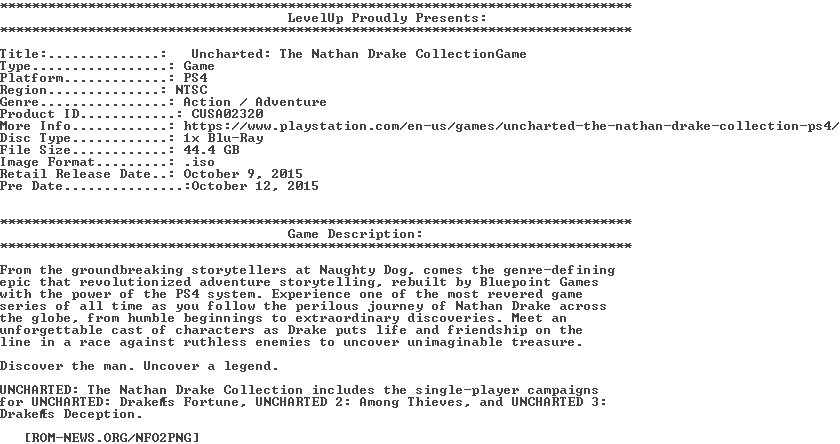 Download Nathan - Drake - Collection - Ps4-levelup - - Postage Stamp ...