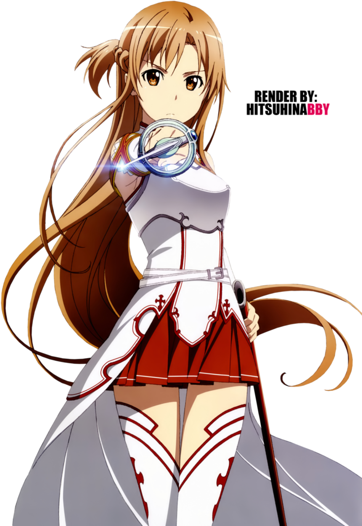 Download Asuna Fiora Skin Clip - Asuna Render - Full Size PNG Image ...