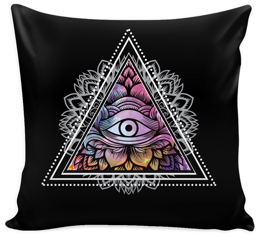 Download All Seeing Eye Pyramid Eye Pillow - Third Eye Awakening ...