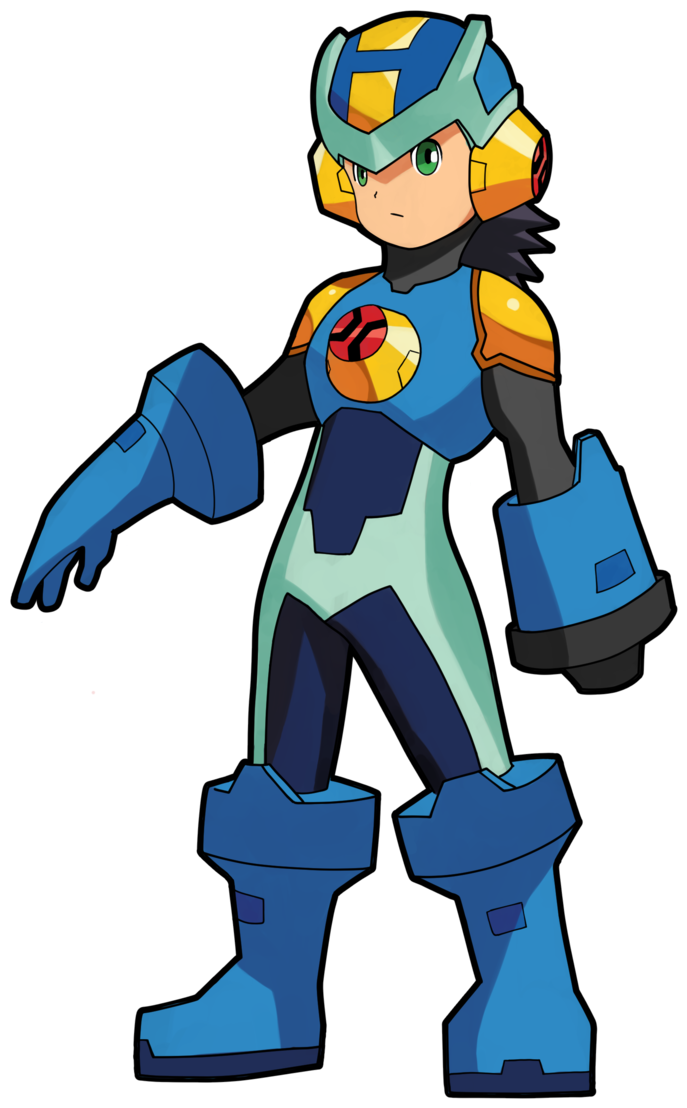 Download Another Drawing~ Tried To Imagine X/megaman Junior - Cartoon ...