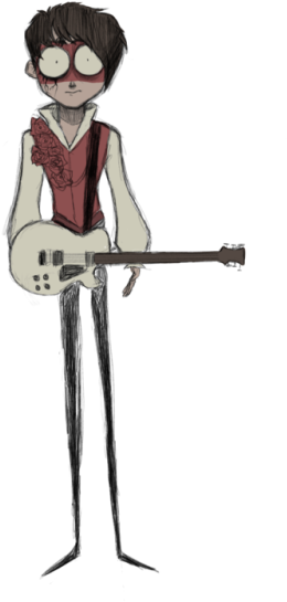 Download Ryan Ross In The Style Of Tim Burton - P Atd Fan Art - Full ...