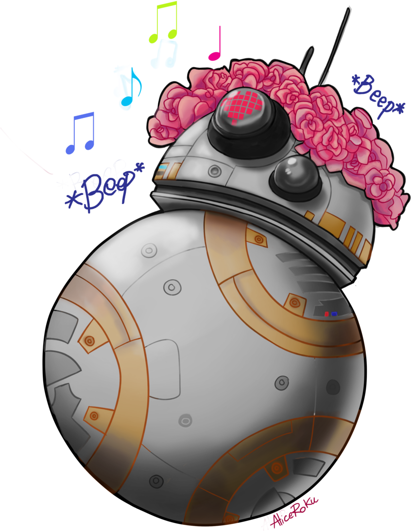 Download Bb 8 Droid By Aliceroku - Bb 8 Fan Art - Full Size PNG Image - PNGkit