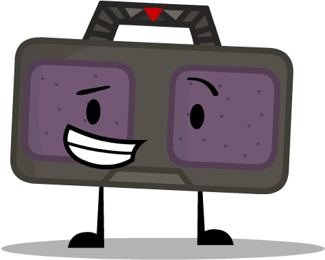 Download Boombox Fr - Bfdi Boombox - Full Size PNG Image - PNGkit