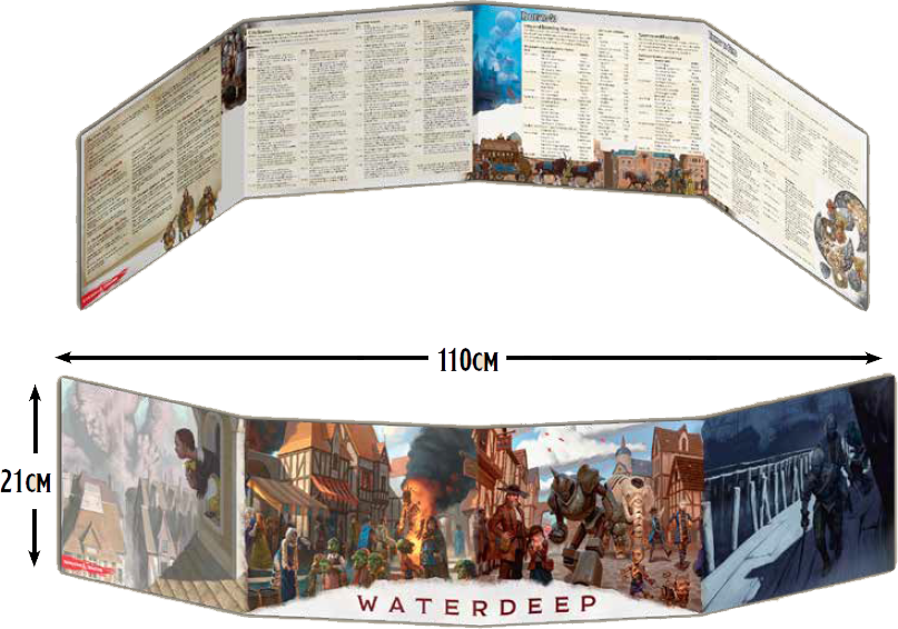 Download Dungeons & Dragons Rpg - Waterdeep Dragon Heist Dm Screen ...