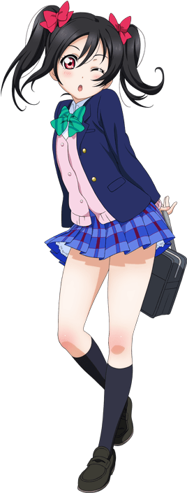 Download Nico Yazawa - アーケード スク フェス - Full Size PNG Image - PNGkit