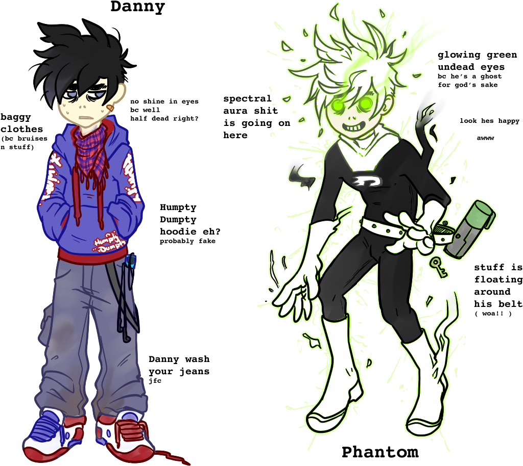 Download Danny, 14, Half Ghost - Danny Phantom Ghost Sam - Full Size ...