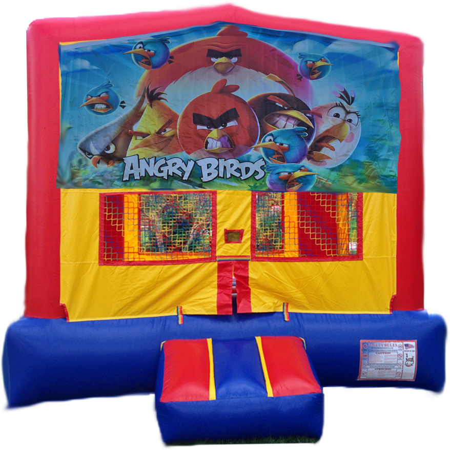 Download 17'l X 17'w X 20'h Actual Size - Cal 2017-angry Birds [book ...