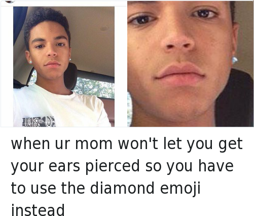 Download Ear Piercing - Ear Piercing Meme - Full Size PNG Image - PNGkit