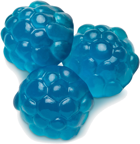 Download Blue Raspberries Gummi Candy - Blue Berry Gummy Candy - Full ...
