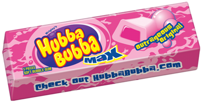 Download Hubba Bubba Max, A Gum With Goo In The Center - Hubba Bubba ...
