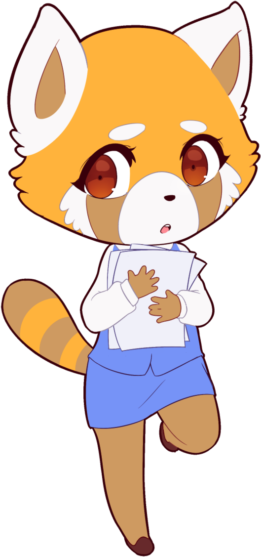 Download Retsuko Waifu By Nekogamer1501 - Aggretsuko - Full Size PNG ...
