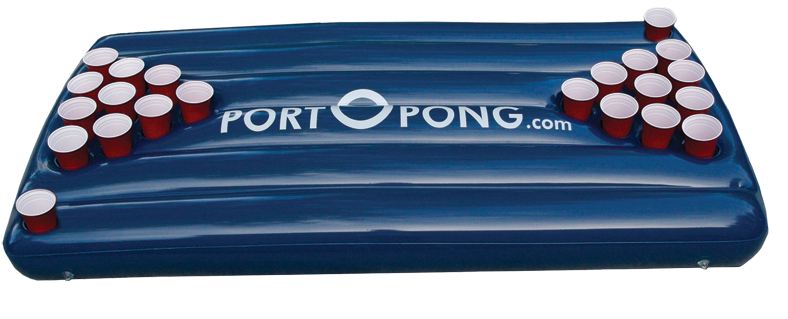 Download Portopong, 6ft Inflatable Beer Pong Table Float - Beer Pong ...