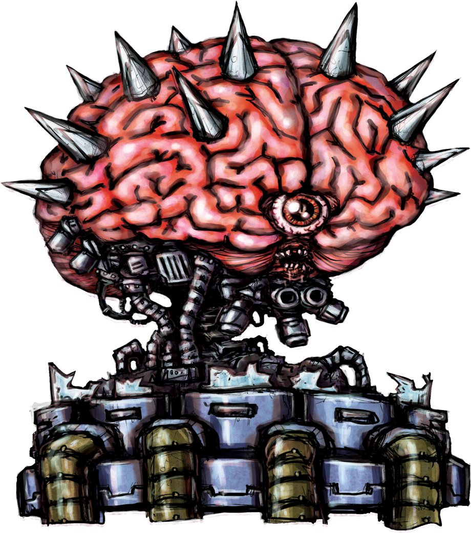 Download Mother Brain - Mother Brain Metroid - Full Size PNG Image - PNGkit