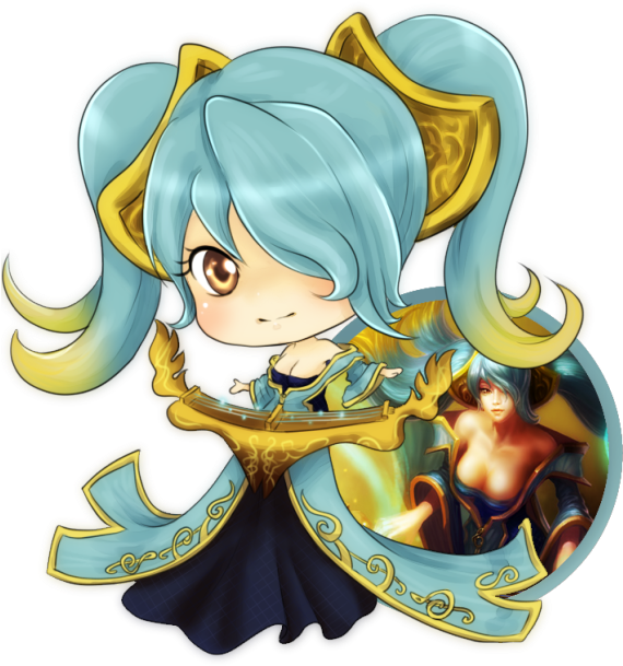 Download Http - //yanniplum - Deviantart - - League Of Legends Sona Chibi - Full Size PNG Image ...