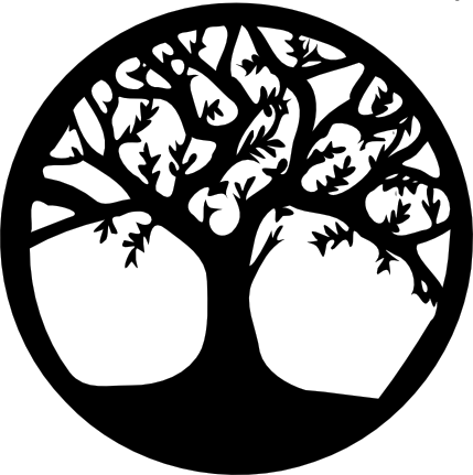 Download Make The Wallhanging A Circle For Tree Of Life - Tree With ...