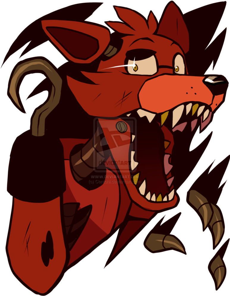 Download Mlg Foxy F Naf Clipart - Foxy Clipart - Full Size PNG Image ...