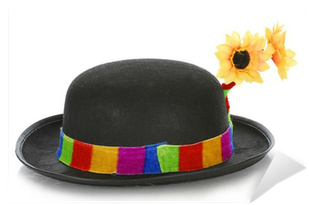 Download Bowler Hat With Flower - Full Size PNG Image - PNGkit