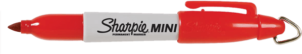 Download Permanent Marker Sharpie Fine Point Mini Red - Sharpie Mini ...