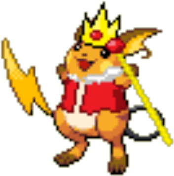 Download King Raichu - Lucario And Raichu Fusion - Full Size PNG Image ...