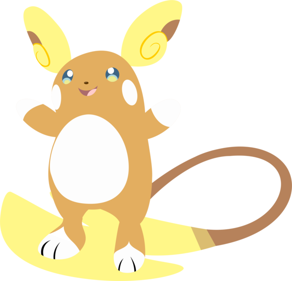 Download Alolan Raichu By Alexalan - Pokemon Alolan Raichu Transparent ...