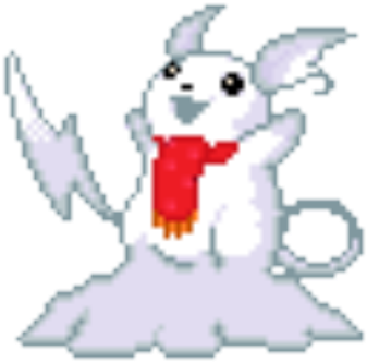 Download Snow Raichu - Cartoon - Full Size PNG Image - PNGkit