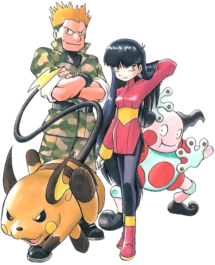 Download Transparent Sabrina Pokemon Adventures Raichu Mr - Pokemon ...