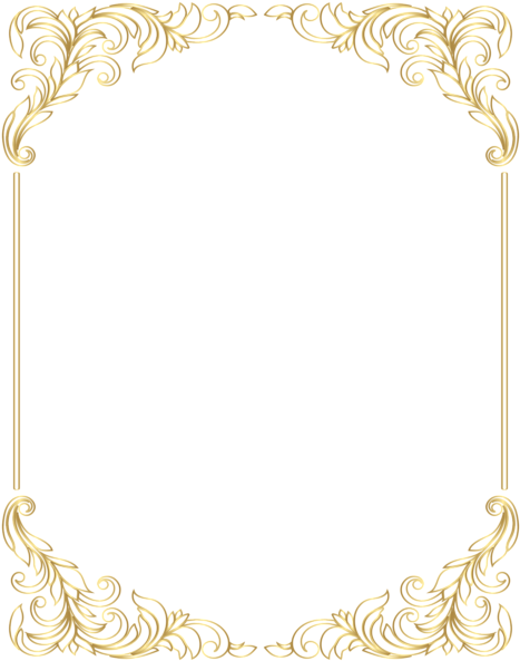 Gold Page Border