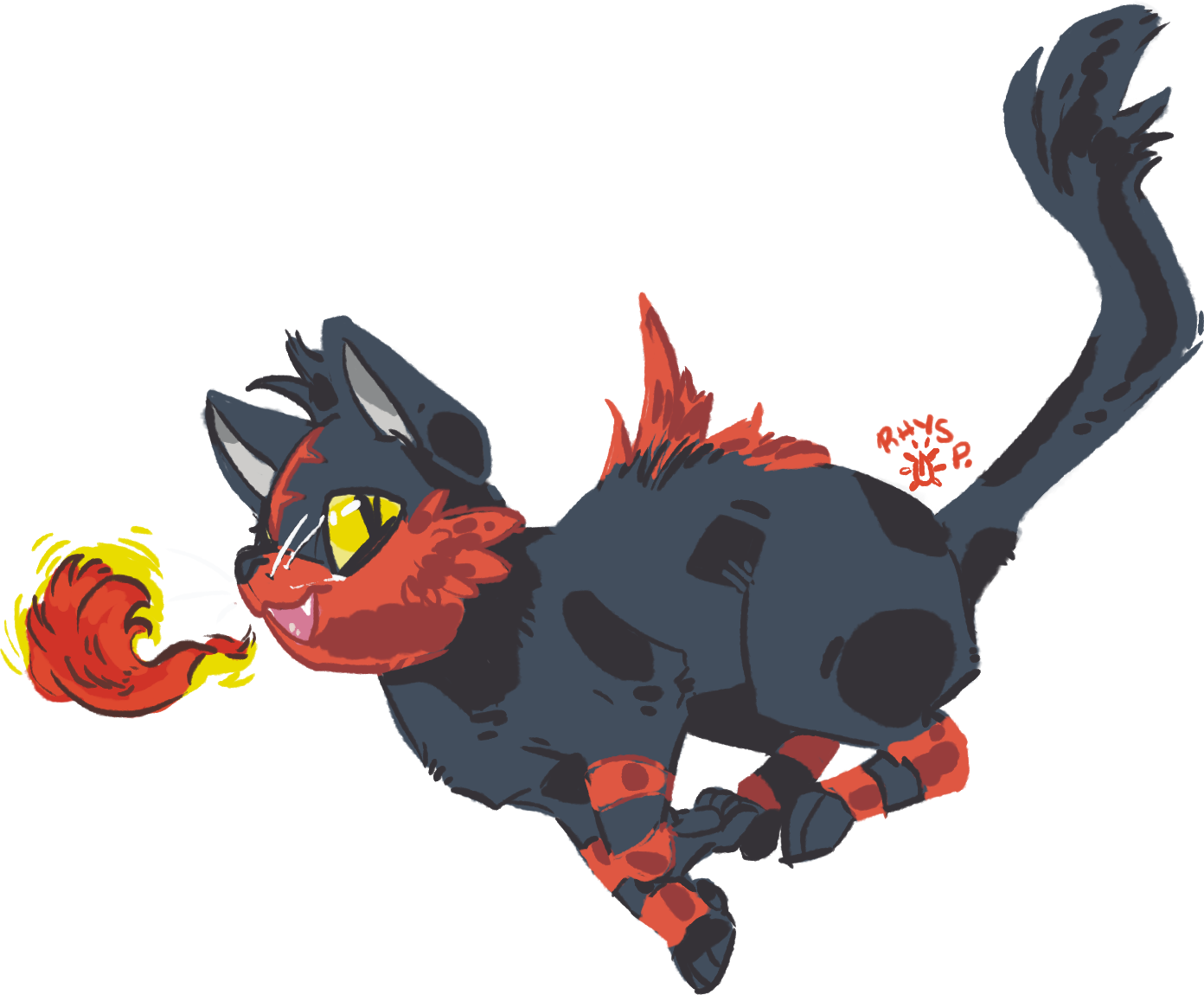 Download Litten , - Cartoon - Full Size PNG Image - PNGkit
