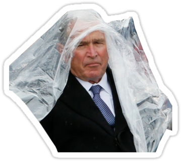 Download George W Bush & - George W Bush Poncho - Full Size PNG Image ...