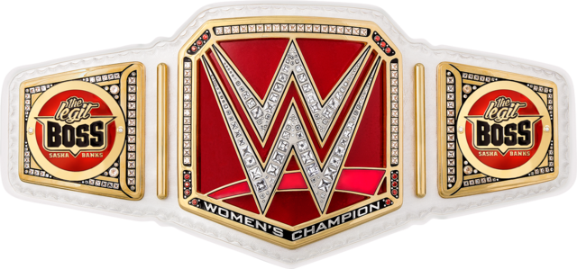 Download Sasha Banks Wwe Women S Championship Sideplates By - Smackdown ...