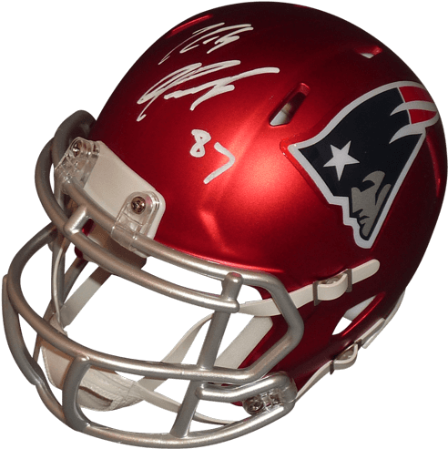 Download Rob Gronkowski Autographed New England Patriots Mini - New ...