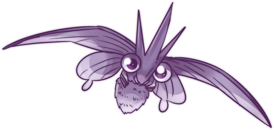 Download Bestbug - Venomoth Deviantart - Full Size PNG Image - PNGkit