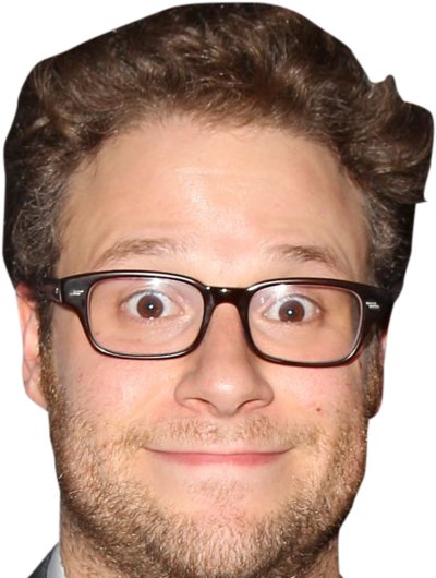 Download Sethrogan - Seth Rogen Head Transparent - Full Size PNG Image ...