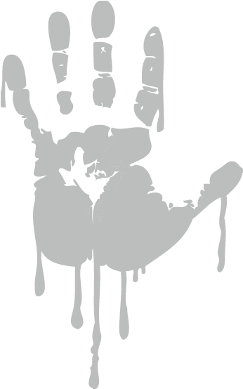 Download Bloody Hand - Full Size PNG Image - PNGkit