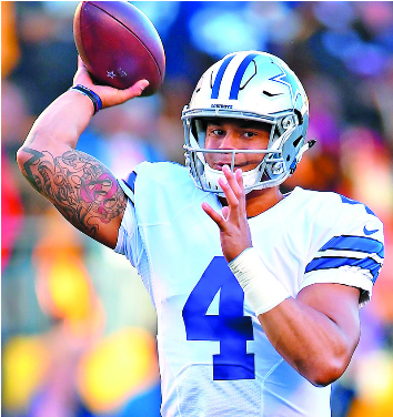 Download Dak Prescott - - Kick American Football - Full Size PNG Image ...