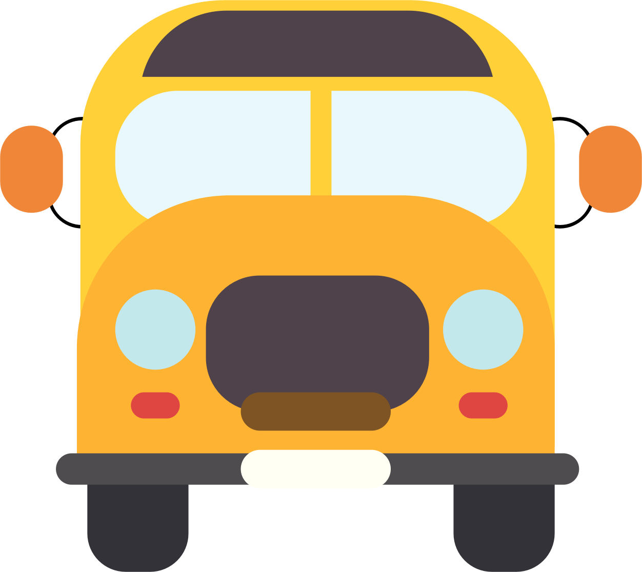 Download Clipart Bus Schol - Bus School Png - Full Size PNG Image - PNGkit