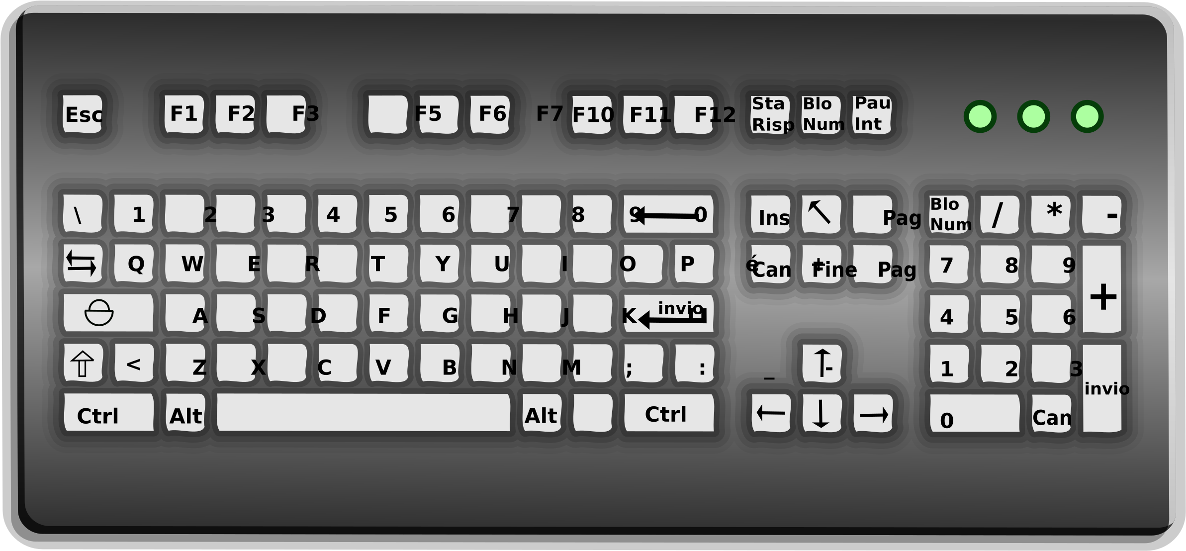 Download Keyboard Graphic Library Download - Computer Keyboard - Full ...