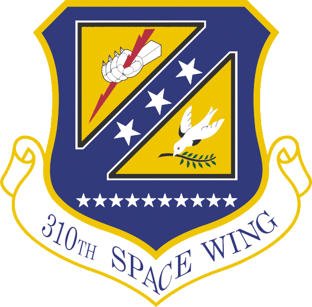 Download 310th Space Wing - Air Force Material Command Logo - Full Size ...