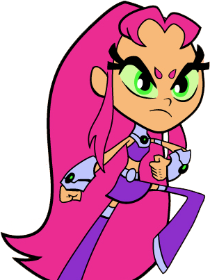 Download Starfire - Cartoon - Full Size PNG Image - PNGkit