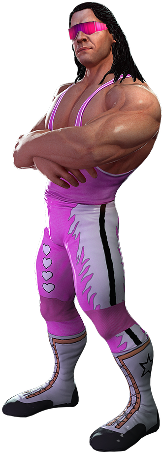 Download Bret Hart - Spandex - Full Size PNG Image - PNGkit