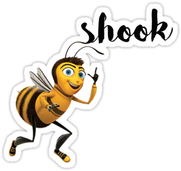 Download The Bee Movie Shook Meme Shook Script - Barry Bee Benson Png ...