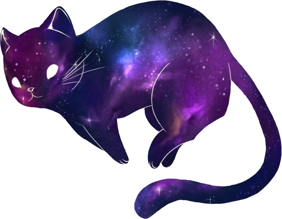 Download Kitty Cat Galaxy Galaxycat Galaxykitty Kitten Cute - Full Size ...