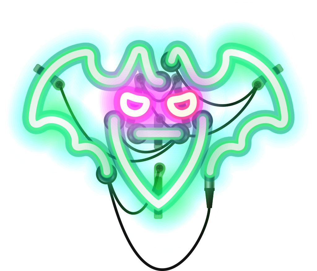 Download Transparent Green Watercolor Hand-painted Tube Bat Transparent ...