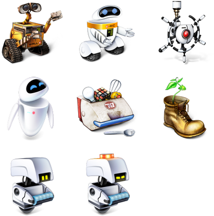 Download Search - Wall E Icon Png - Full Size PNG Image - PNGkit