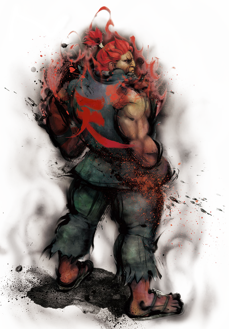 Download Akuma2 - Street Fighter Akuma Render - Full Size PNG Image ...