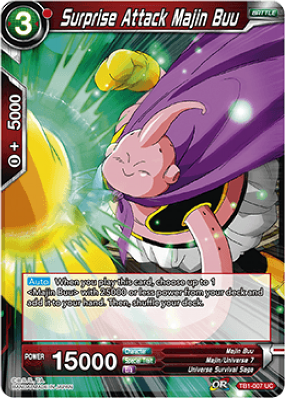 Download Majin Buu Dbs Tcg - Full Size PNG Image - PNGkit
